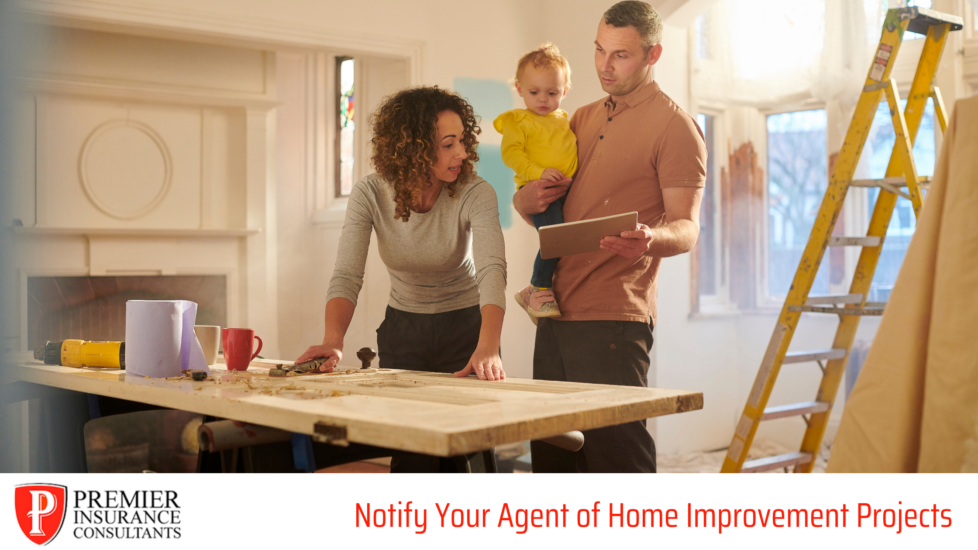 Home Improvement Projects - Premier Insurance Consultants